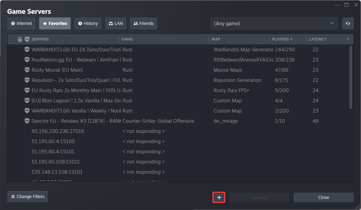 How To Connect To Your Rust Server Shockbyte 1807