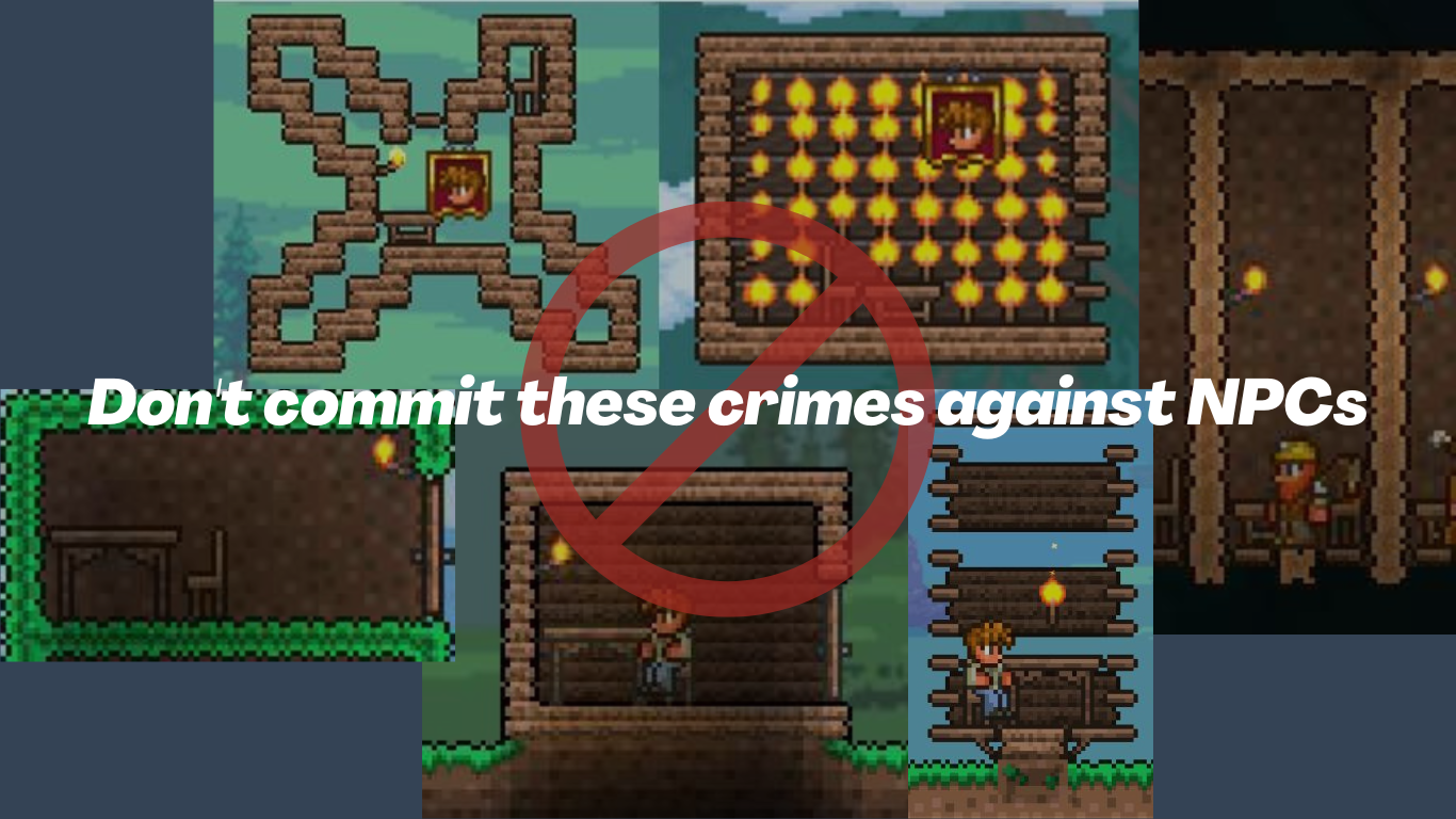 Crazy Terraria House Designs