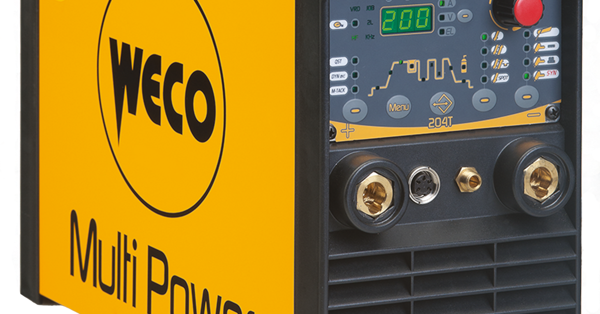 Multipower 204T – TIG DC welding machine | Weco