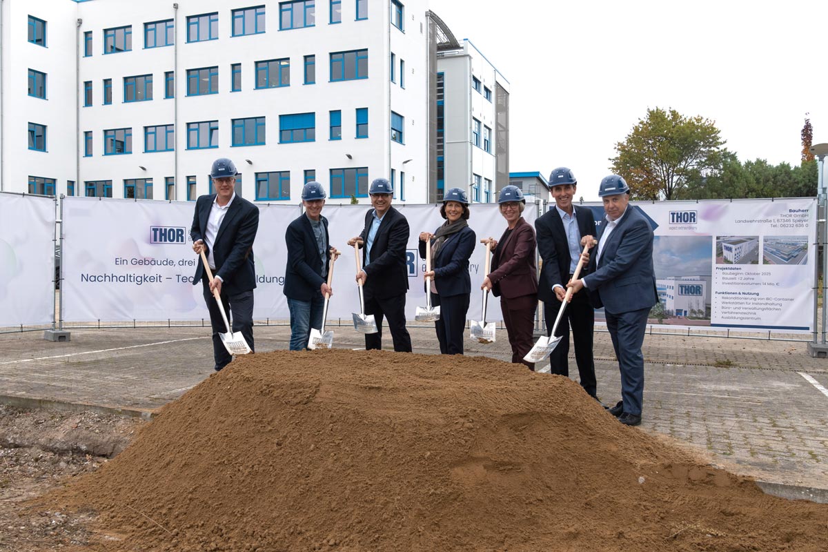 Ground-breaking ceremony for THOR GmbH's new multifunctional building ...