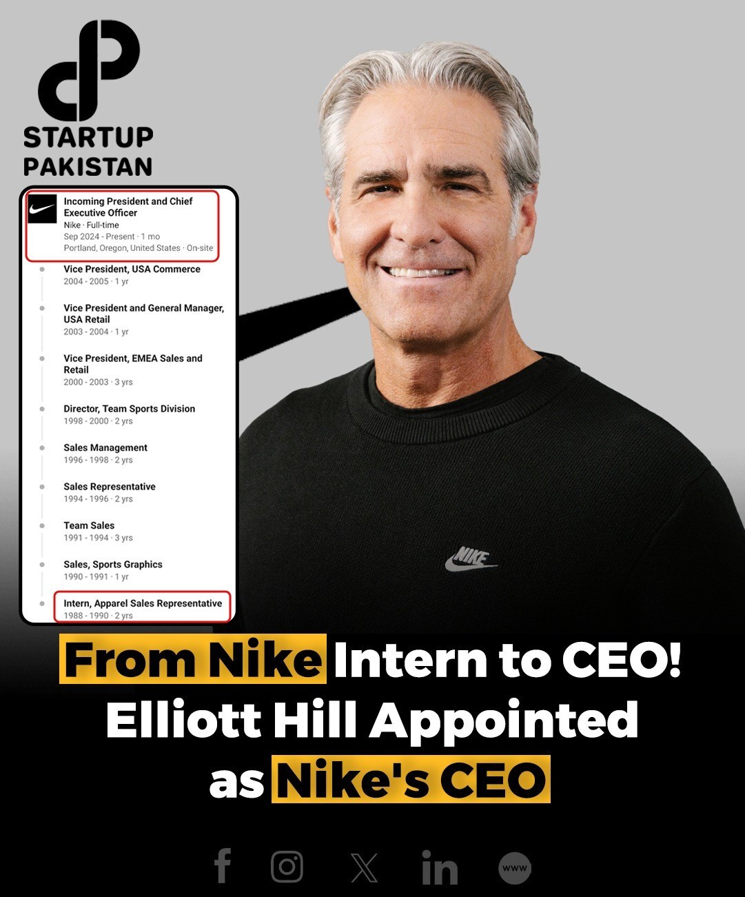 Nike CEO John Donahoe is Out: Meet the New CEO, Elliott Hill