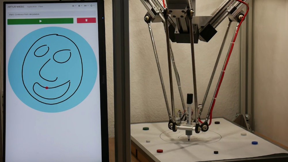 Continuous Path Interpolation With A Low Cost Robot