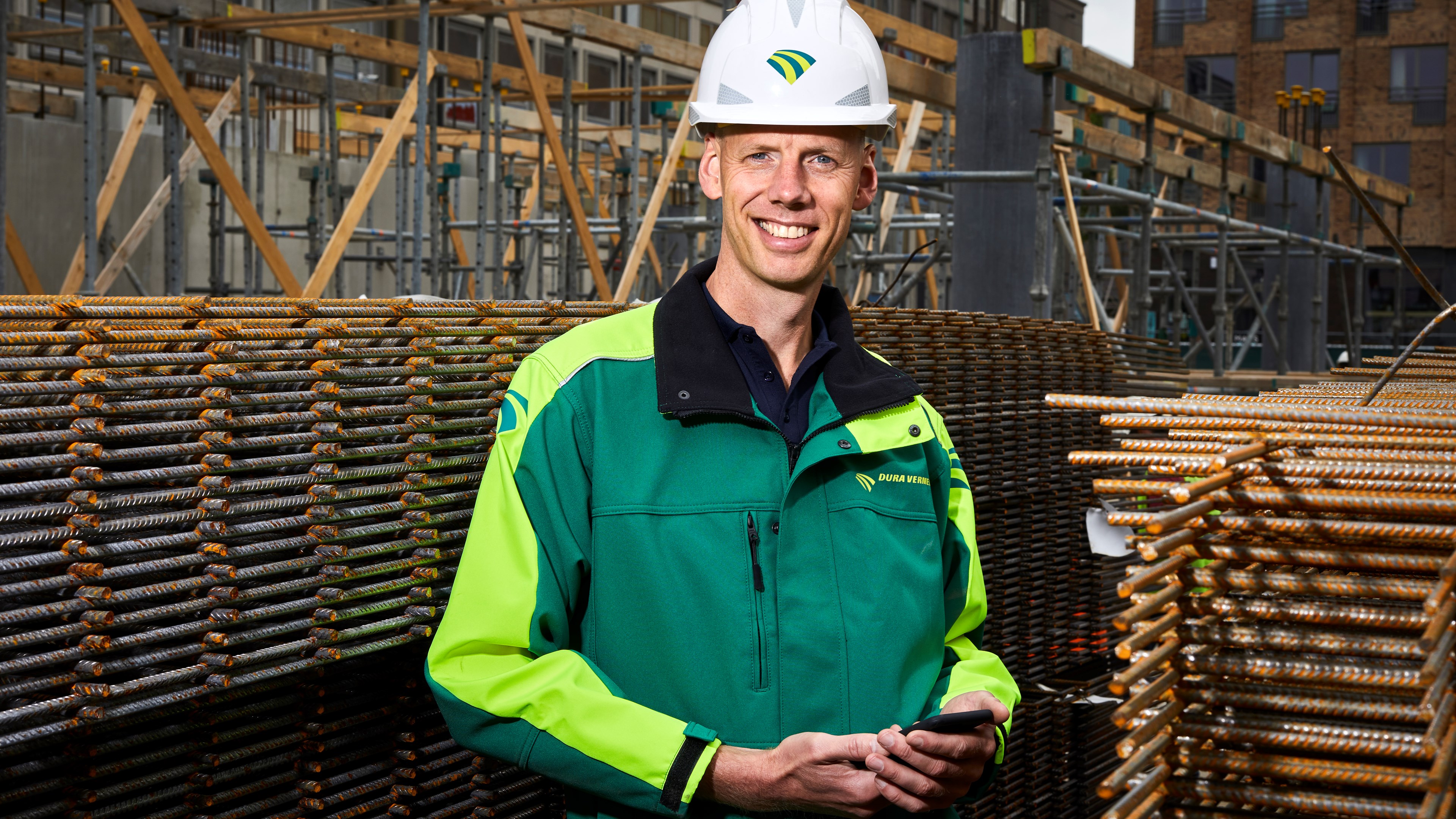 Tom van Rijn werkvoorbereider bij Dura Vermeer