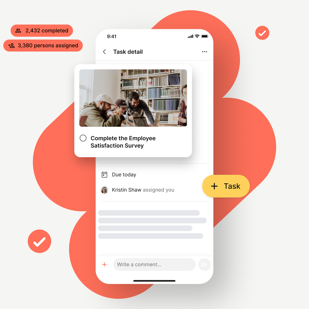 Tasks | Optimise processes & employee productivity | Flip