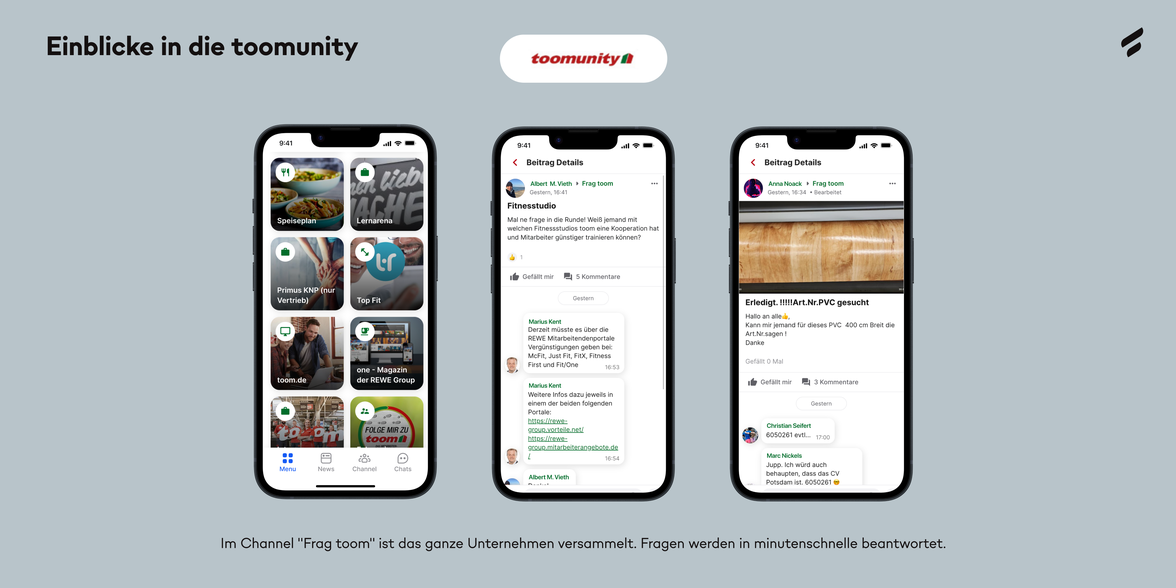 Die Mitarbeiter-App für toom | Flip