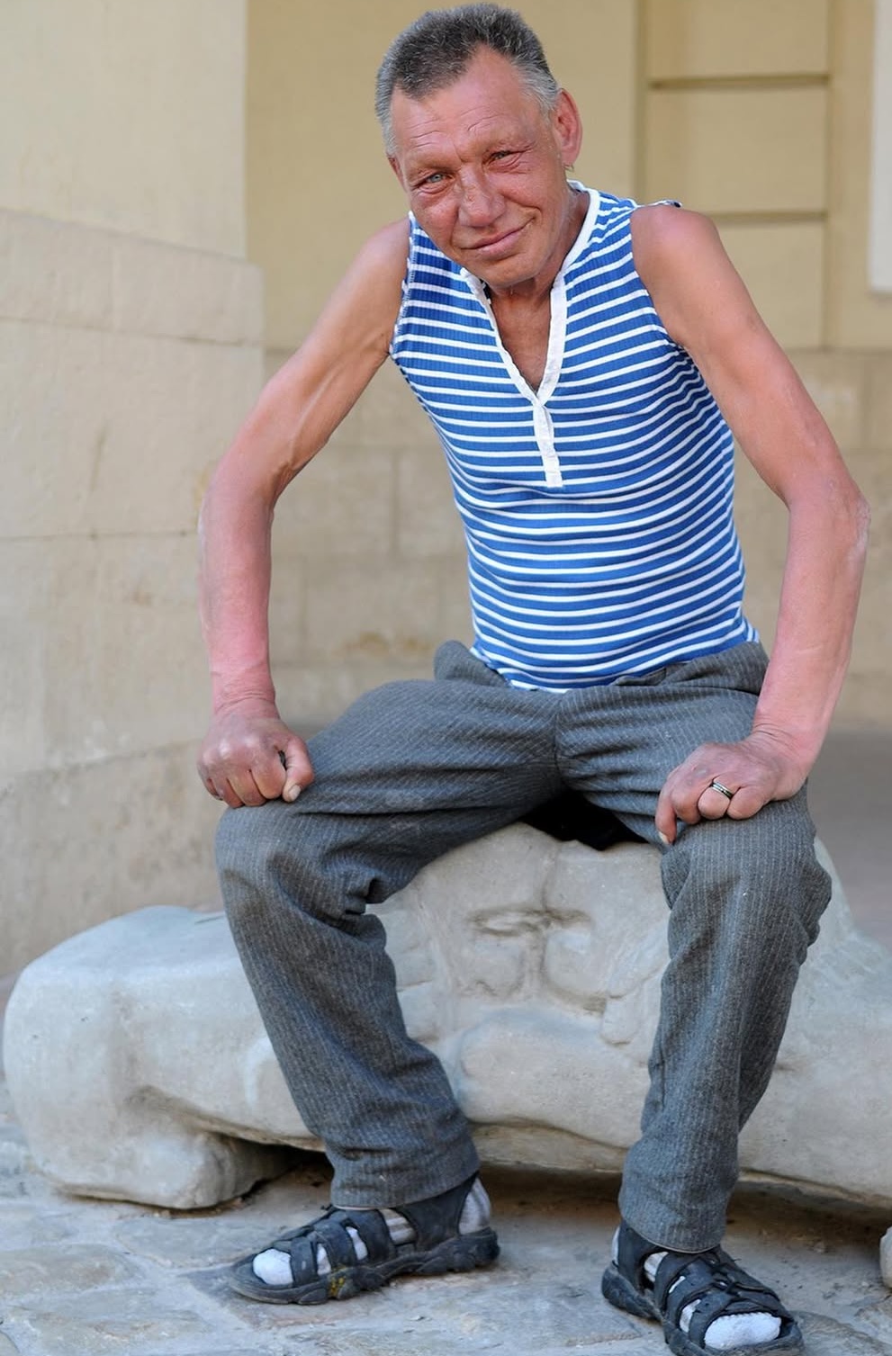 What is the Story of Fashion Behind the Homeless Man