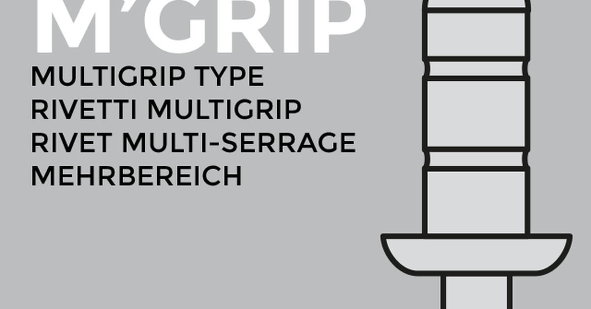 Multigrip special blind rivets SARIV | Sariv