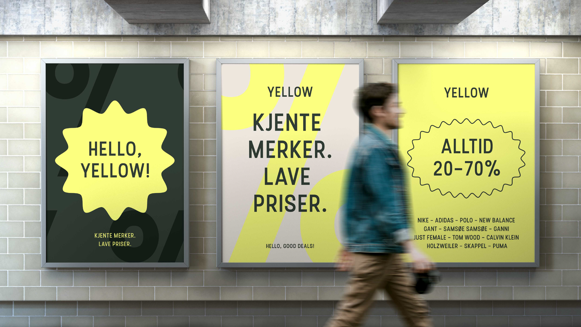 Reshaping retail with bold design for Yellow