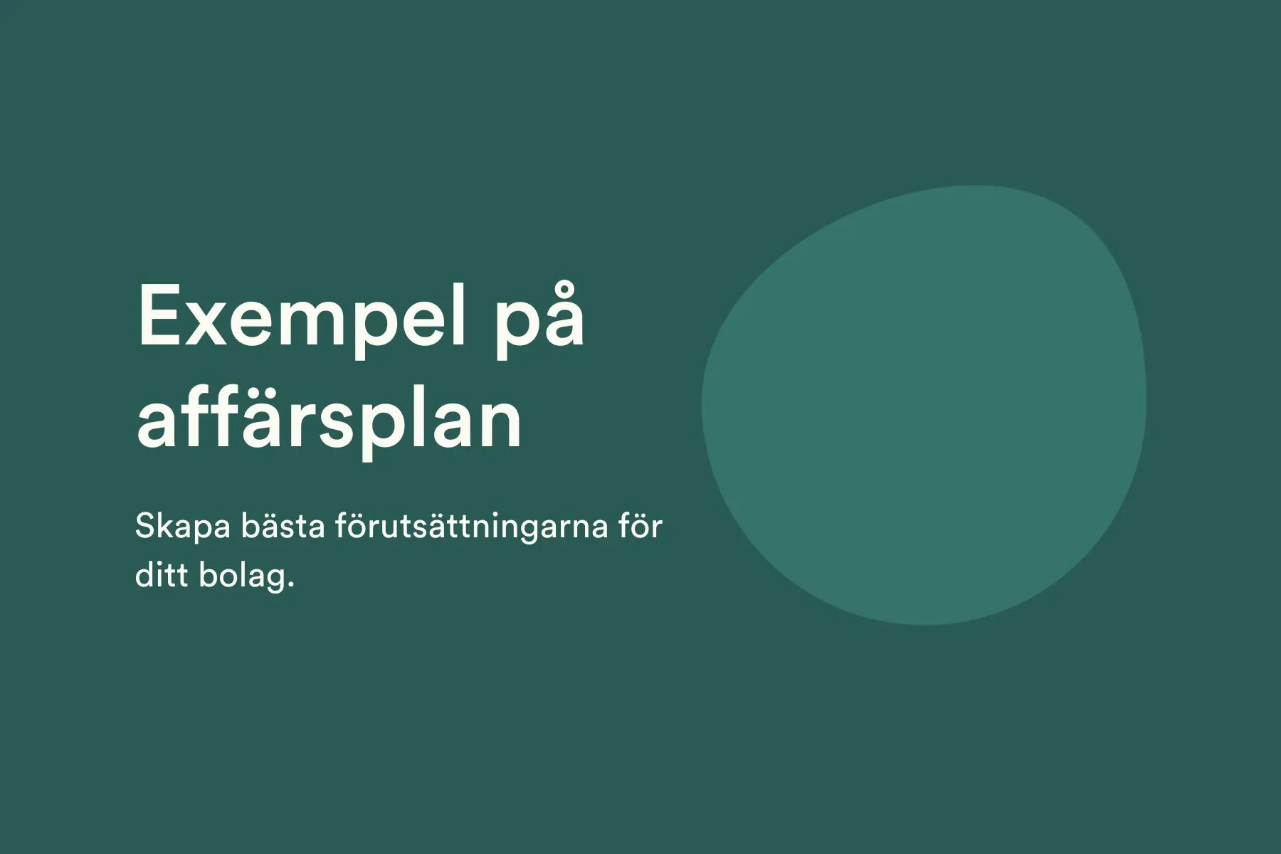 Exempel på affärsplan – Skapa en vinnande strategi