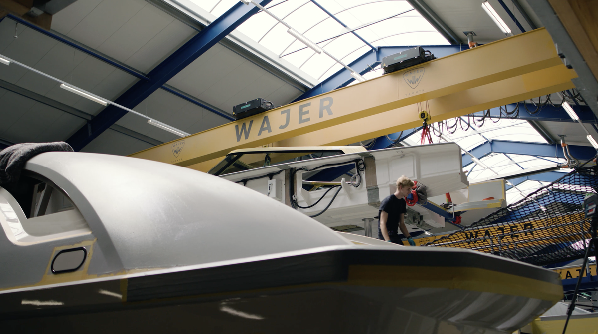 Bringing the new Wajer 55 to life: One milestone at a time