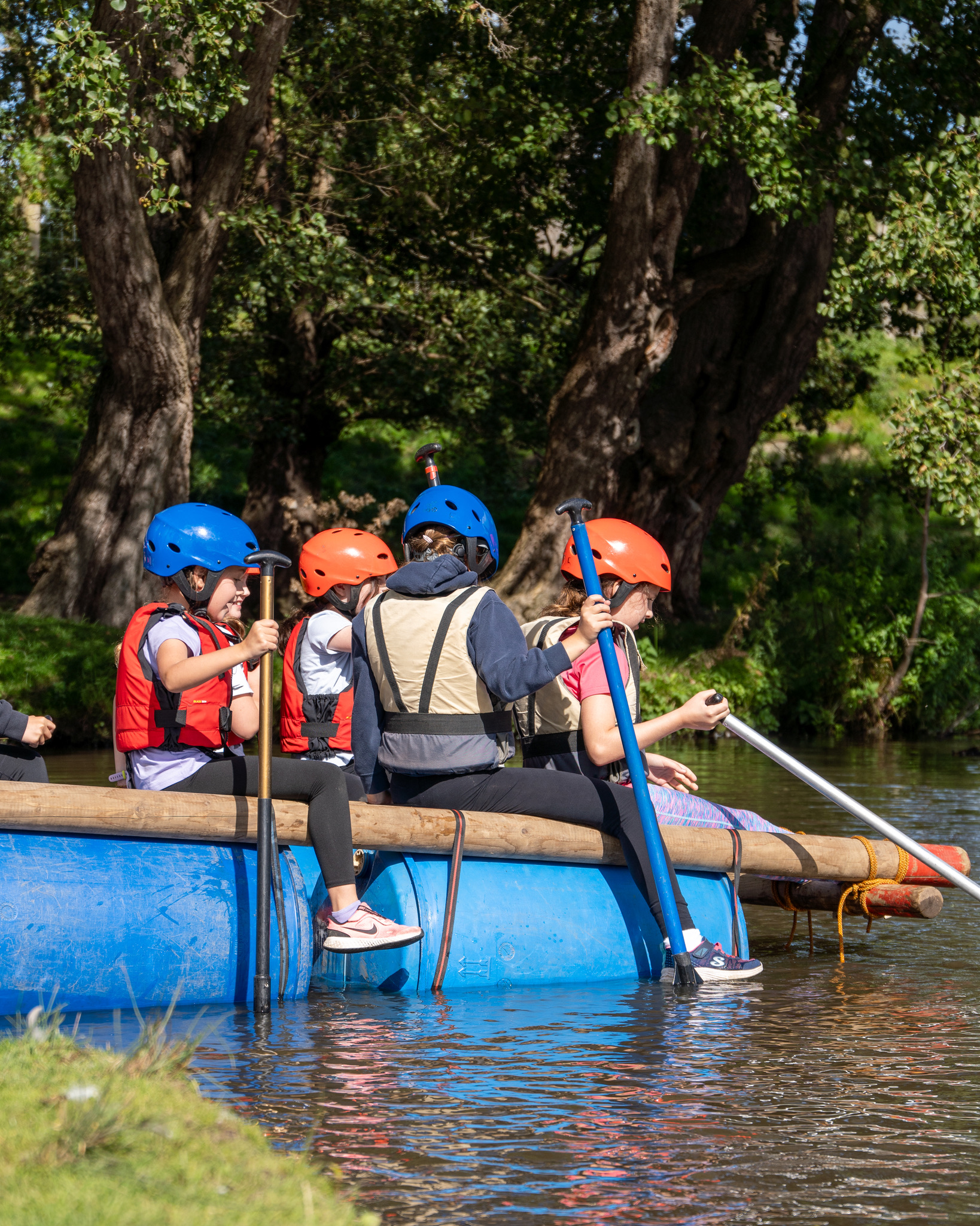 Raft Buidling In Harrogate, Ripon & Masham | Live For Today