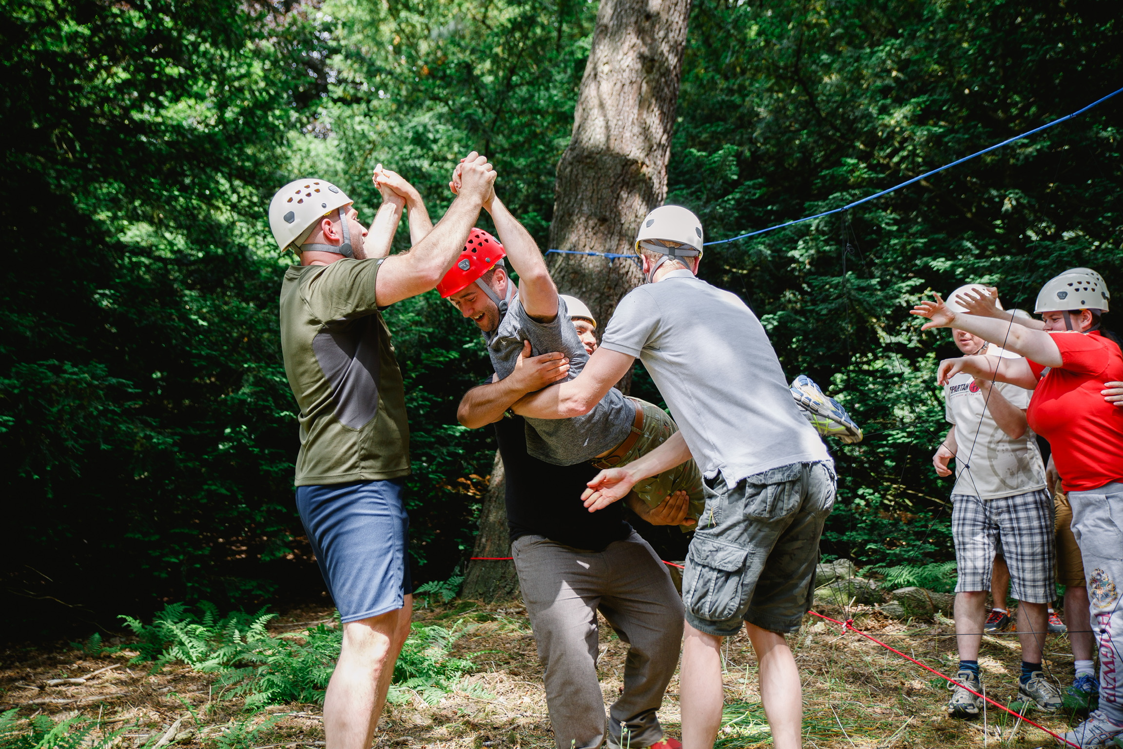 Low Ropes Course In Masham | Live For Today