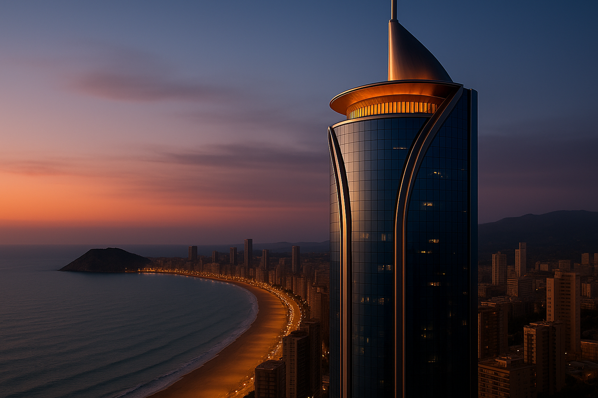 Benidorm onthult plannen voor Europa's hoogste woontoren: de TM Tower ...