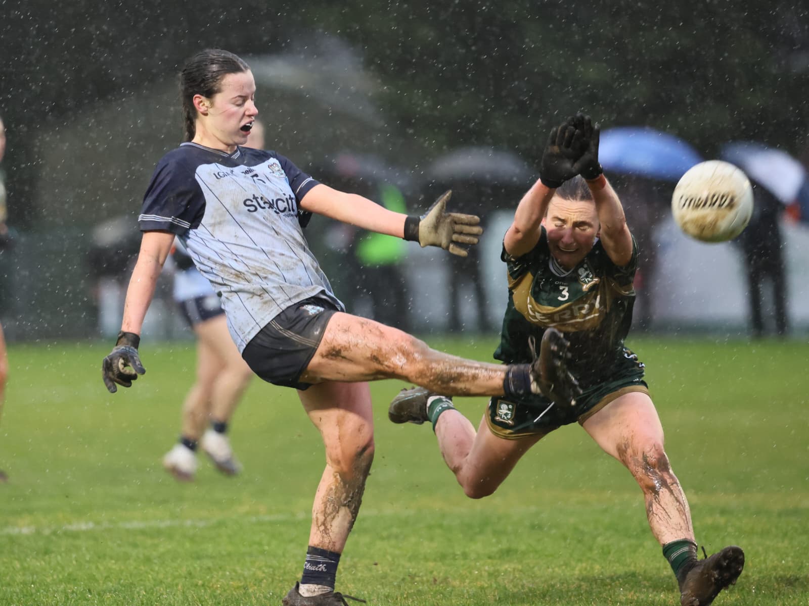 Kerry emerge winners from a rain soaked encounter with the Dubs ...