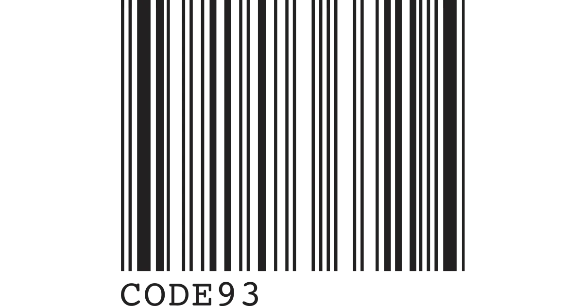 Code 93 Barcode Symbology | Scandit