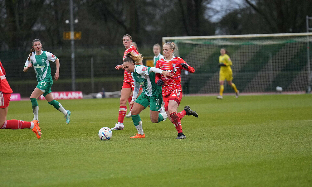 Spielbericht: Werder muss sich Bayern 0:2 geschlagen geben | SV Werder ...