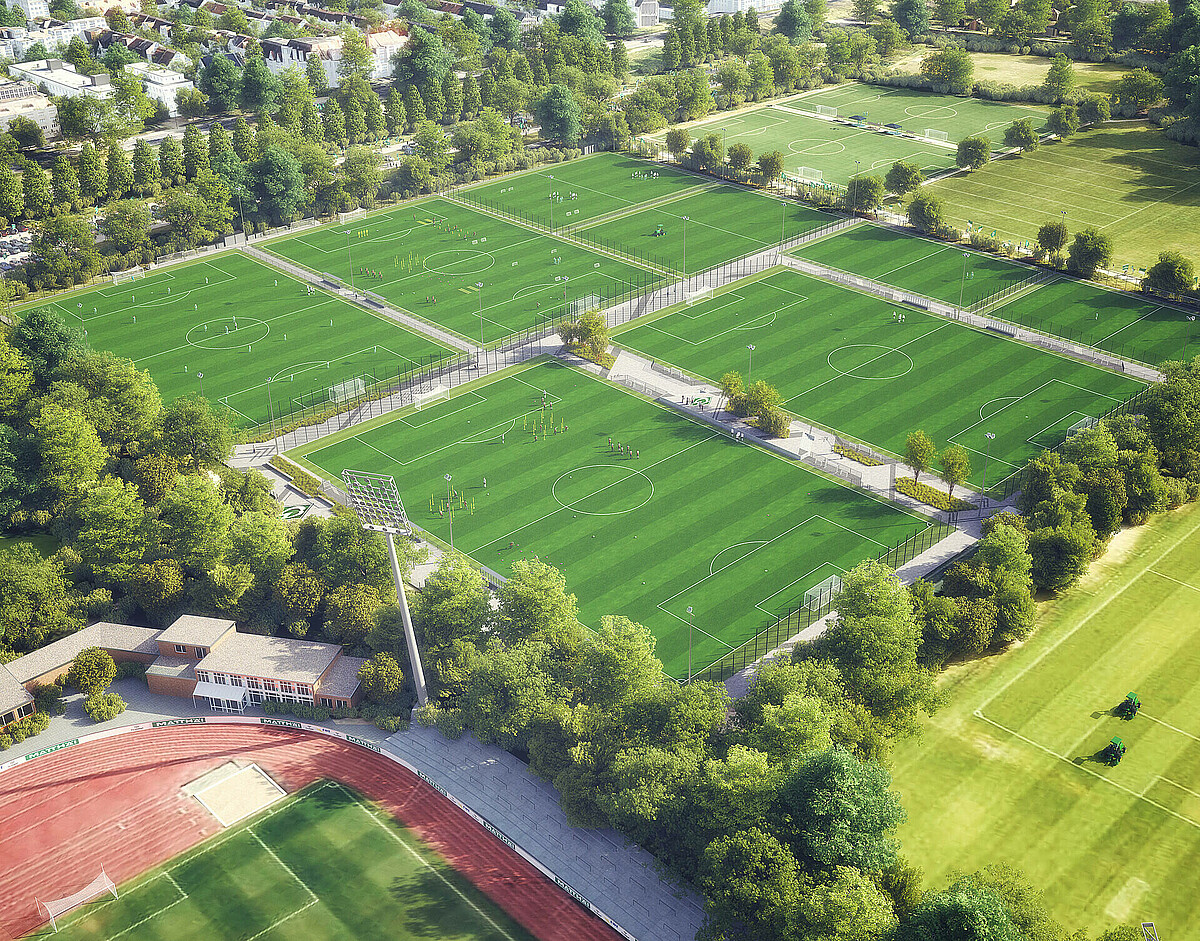 Spatenstich: Sanierung von Trainingszentrum und „Platz 11“ beginnt | SV Werder Bremen