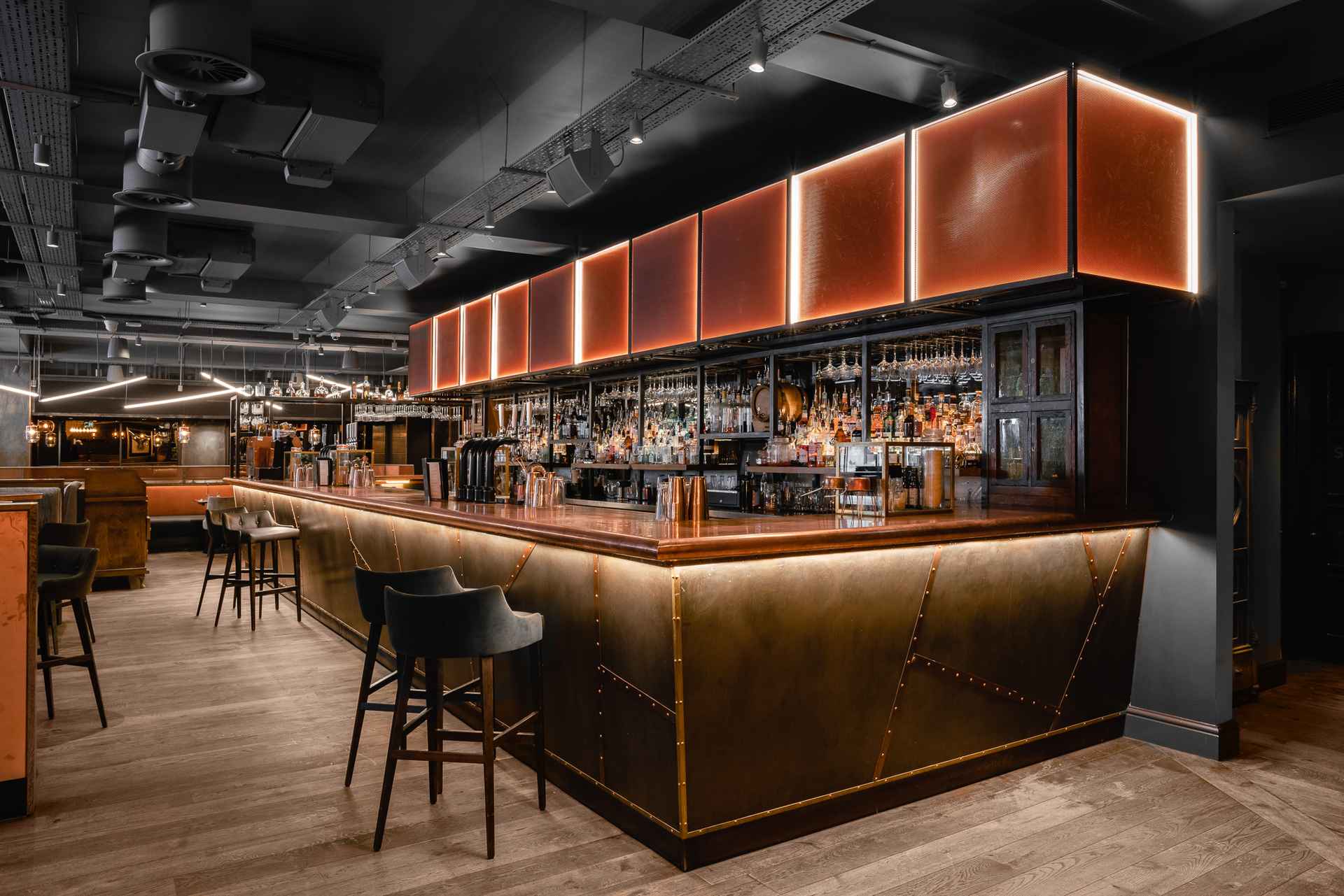 The Alchemist Bar & Restaurant on Greek Street, Leeds