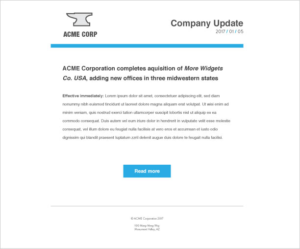 10 Employee Newsletter Templates for Outlook | Staffbase