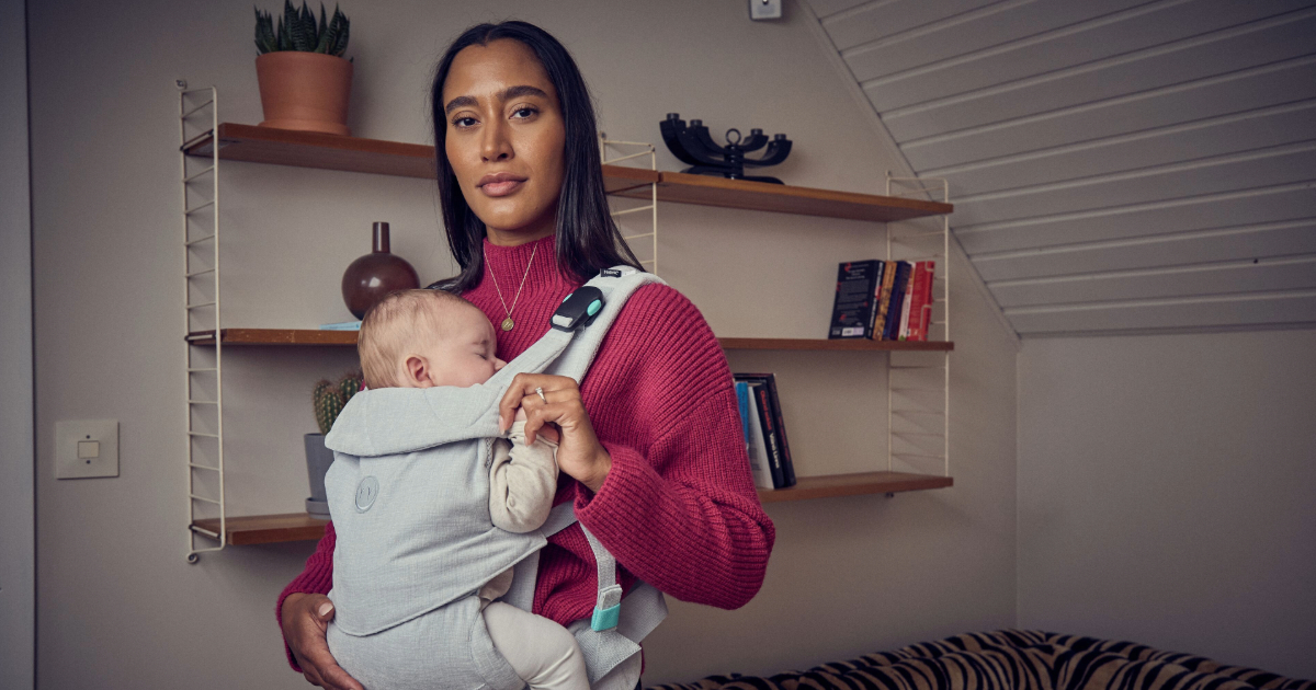 Najell | How to babywear safely & comfortably | Step-by-step guide for ...