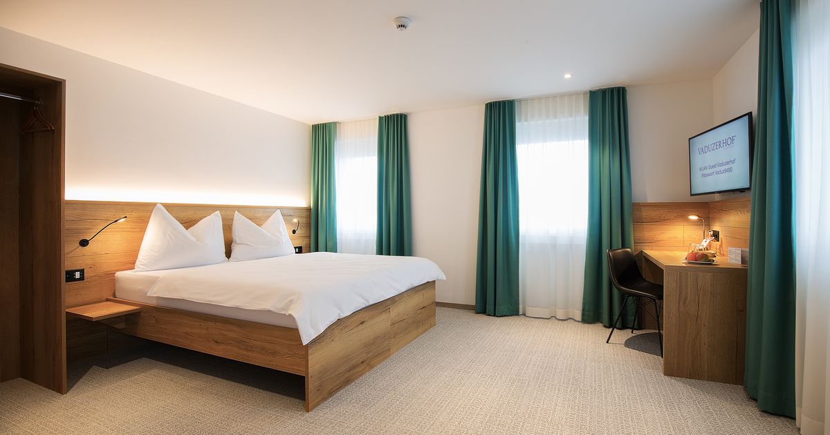 Comfort Twin Room in Vaduz – Comfort with Balcony
