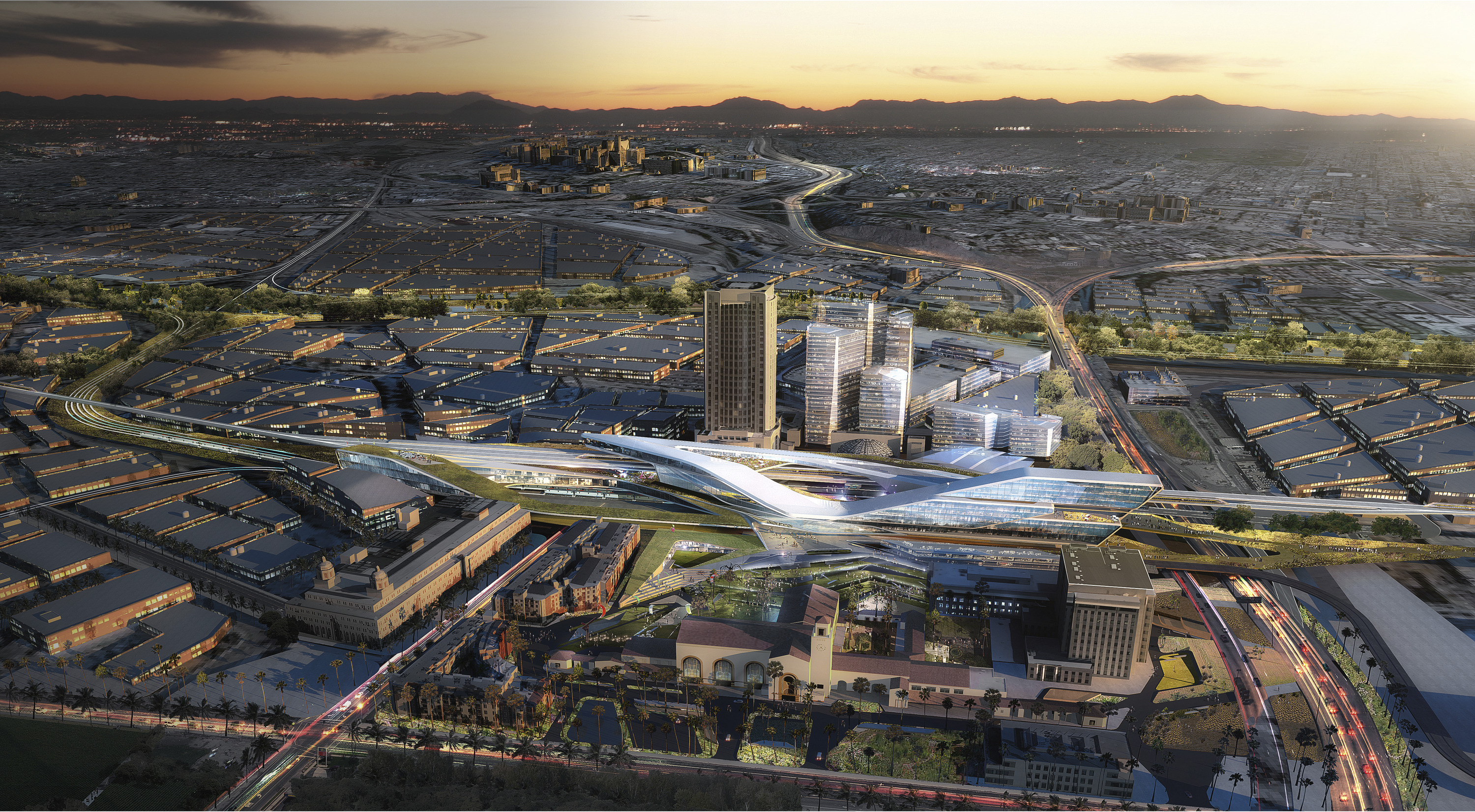 Vision for Master Plan Union Station 2050 | UNS Design and Consulting