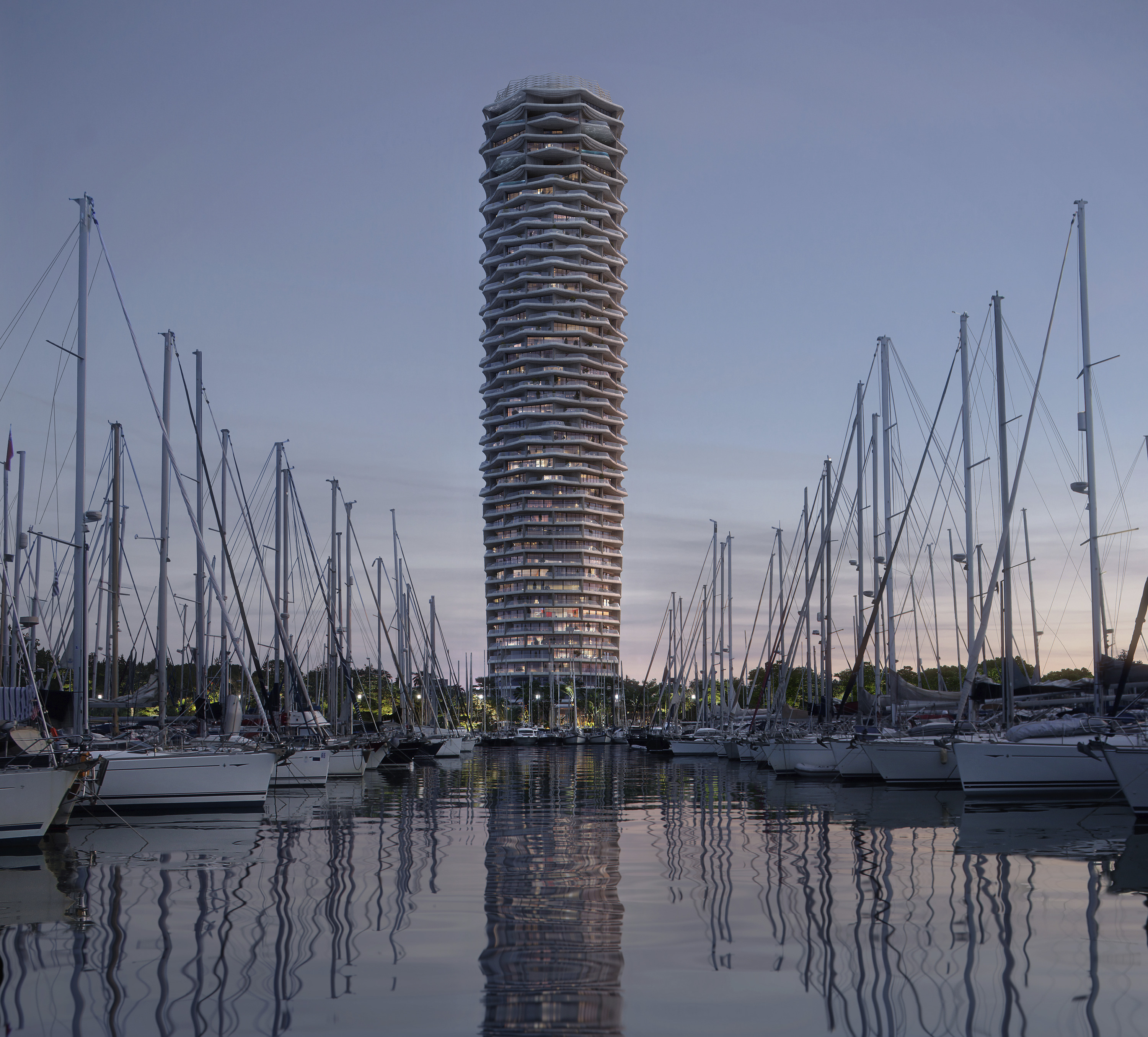 Marina Residential Tower | UNS Design and Consulting