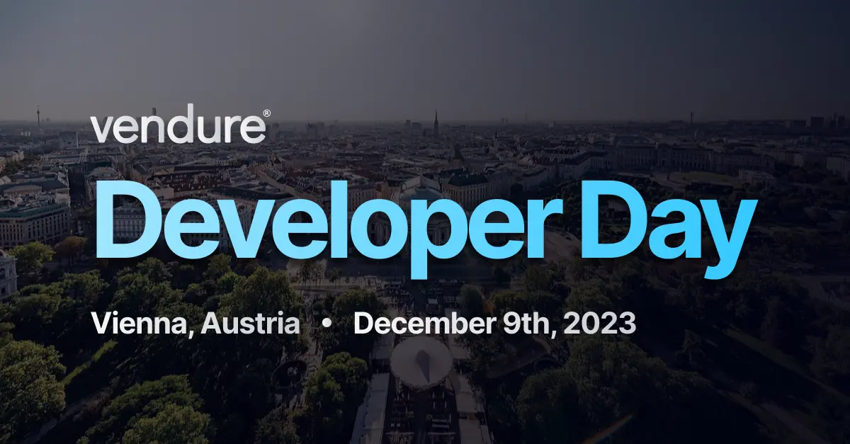 Vendure Developer Day 2023 Recap | Vendure