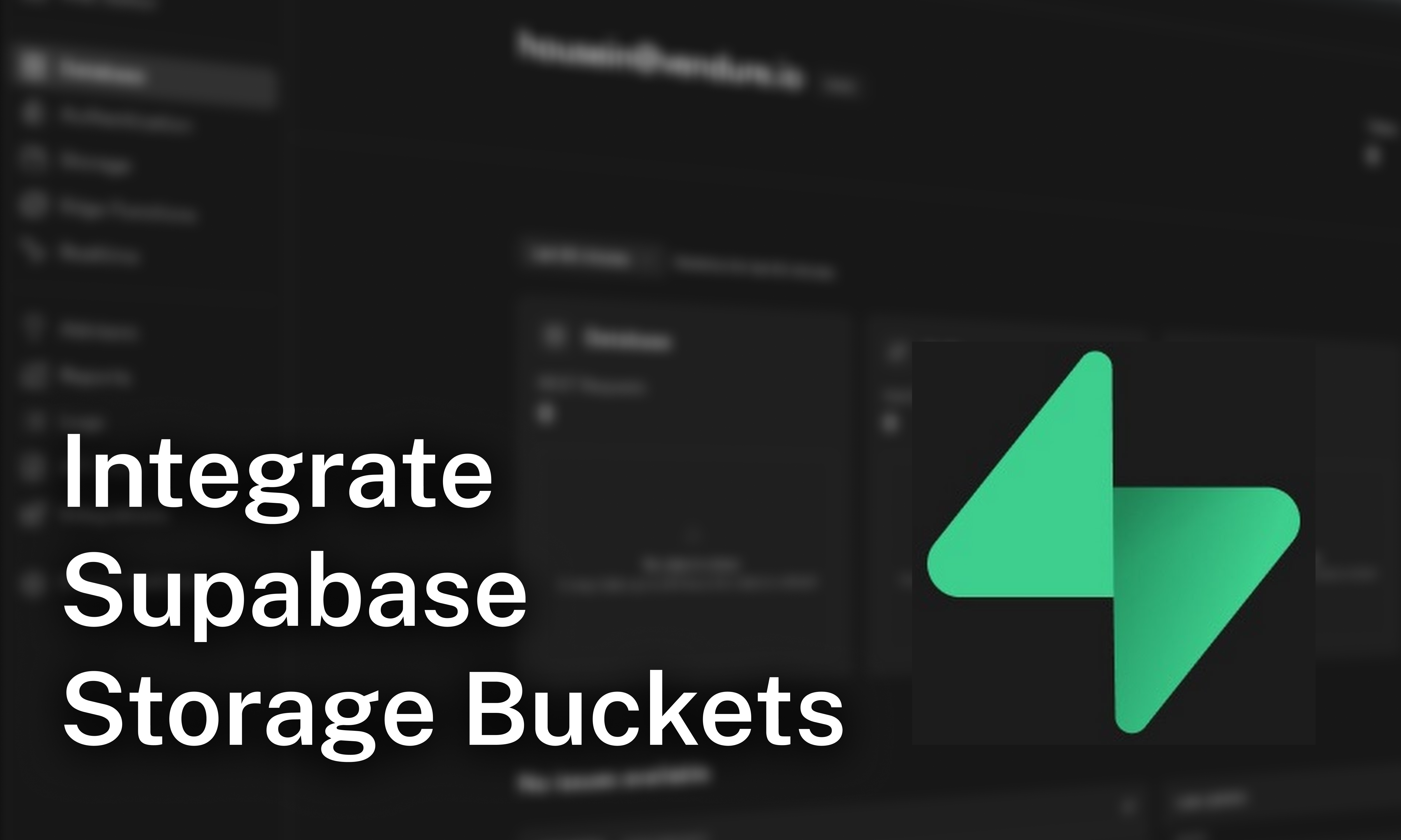 Leveraging S3-Compatible Storage Within Supabase's Unified Platform | Vendure