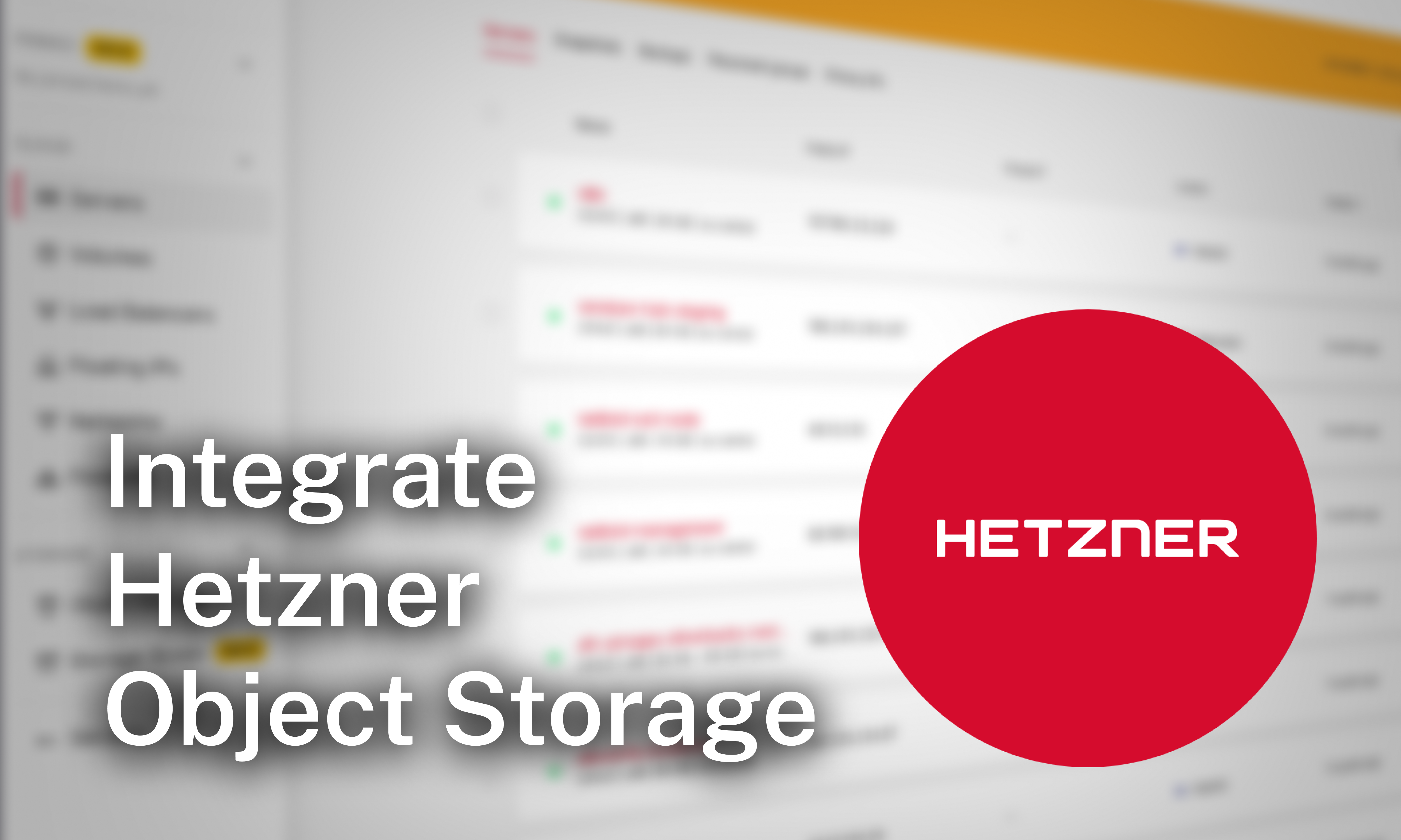 Implementing Hetzner Object Storage to Deploy GDPR-Compliant E-Commerce ...
