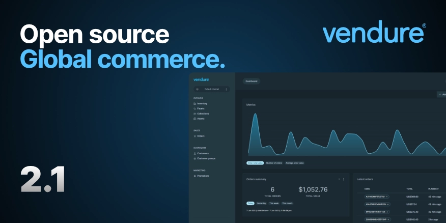 Announcing Vendure v2.1 | Vendure