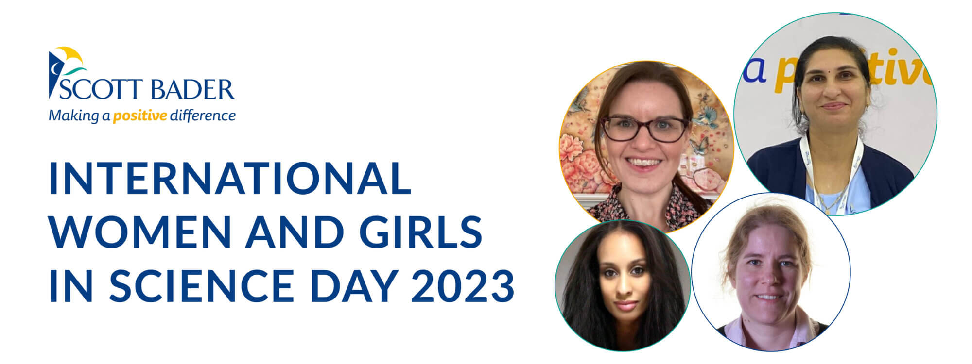 Scott Bader celebrating international women and girls in science day ...
