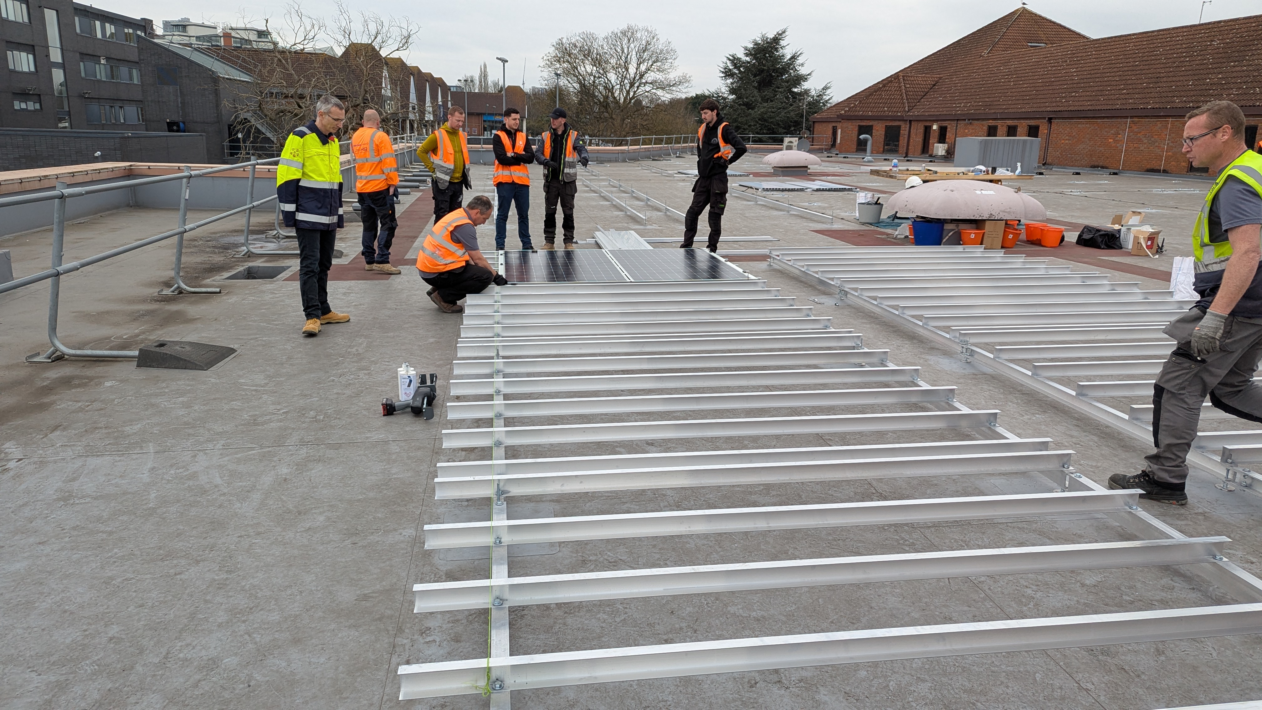 Large supermarket chain install flexible solar PV with Crestabond structural adhesives | Scott ...