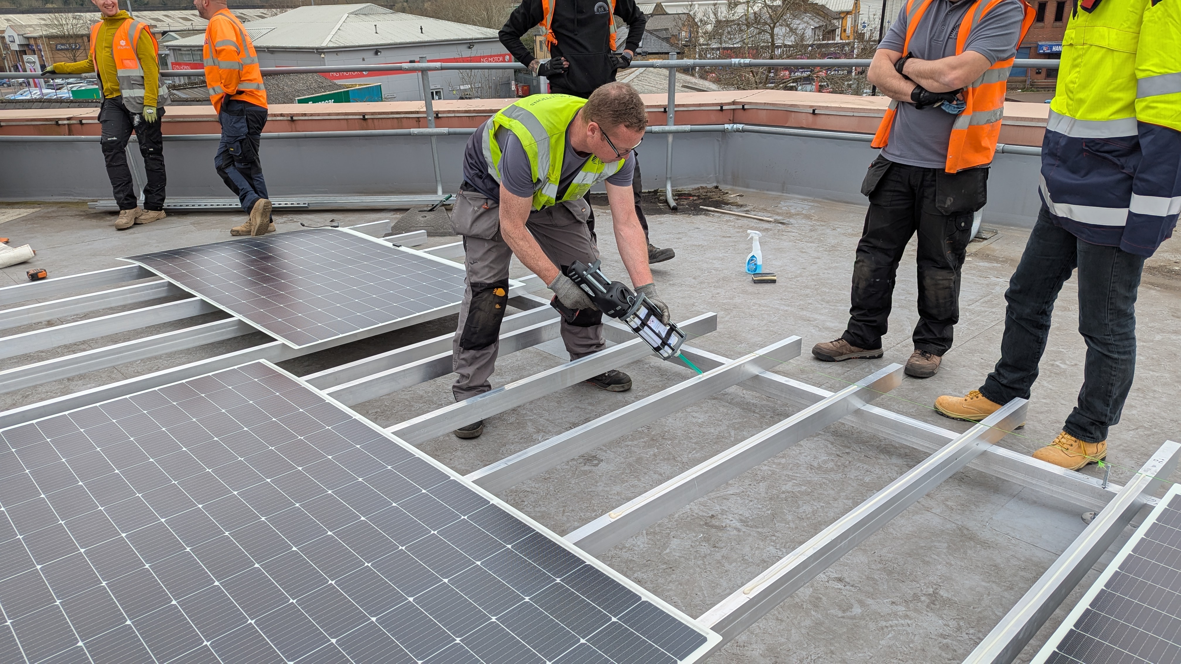 How structural adhesives are revolutionising solar installation | Scott ...