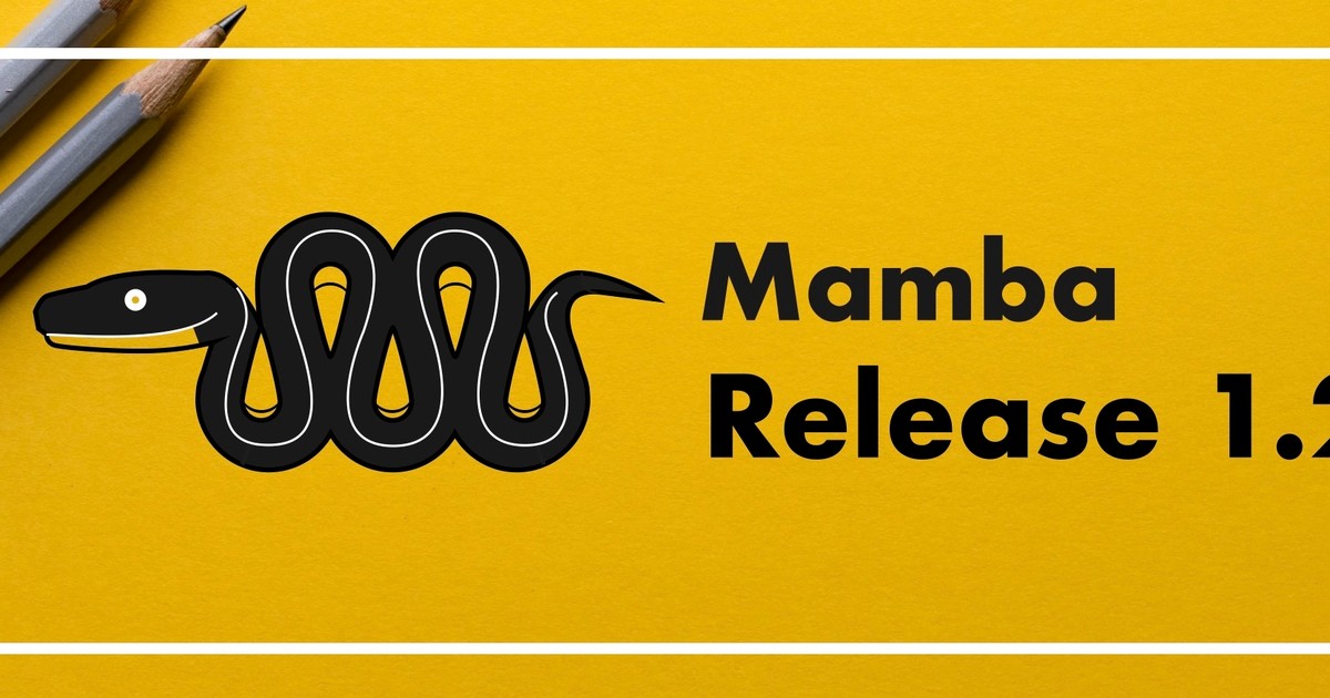 Mamba 1.2 Release | prefix.dev