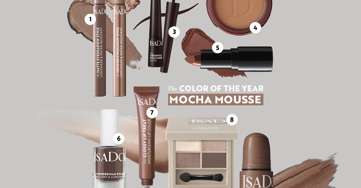 IsaDora | Mocha Mousse: The Color of the Year 2025