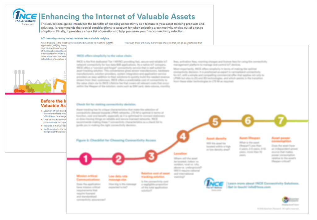 Asset Tracking Download | 1NCE Report - 1NCE - IoT SIM