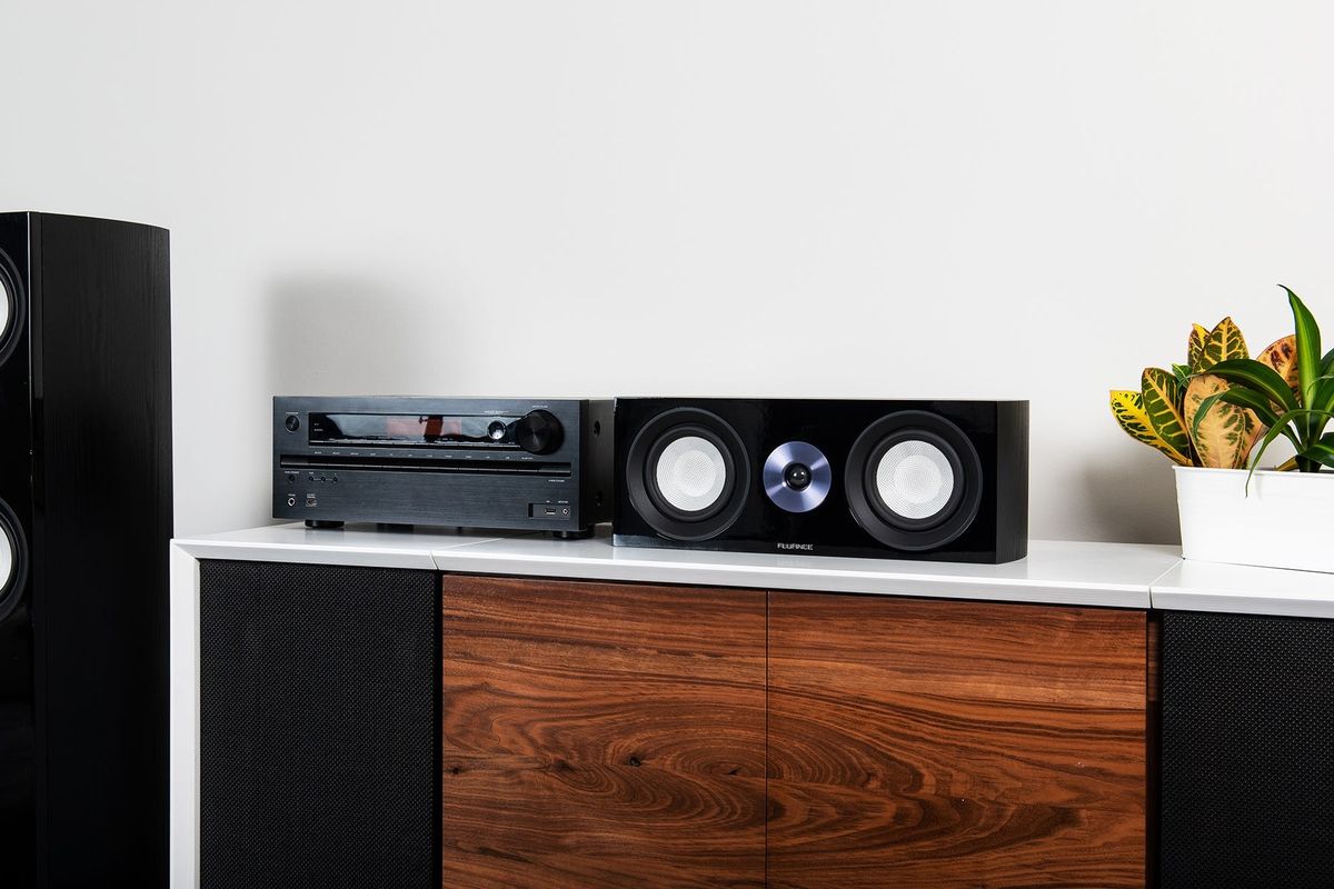 Fluance XL8C High Performance 2 Way Center Channel Speaker