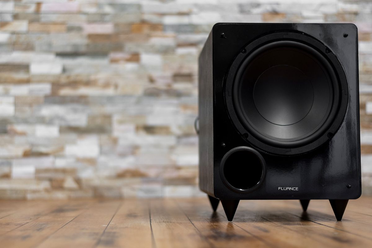 DB10 10-inch Low Frequency Powered Subwoofer (Black Ash)