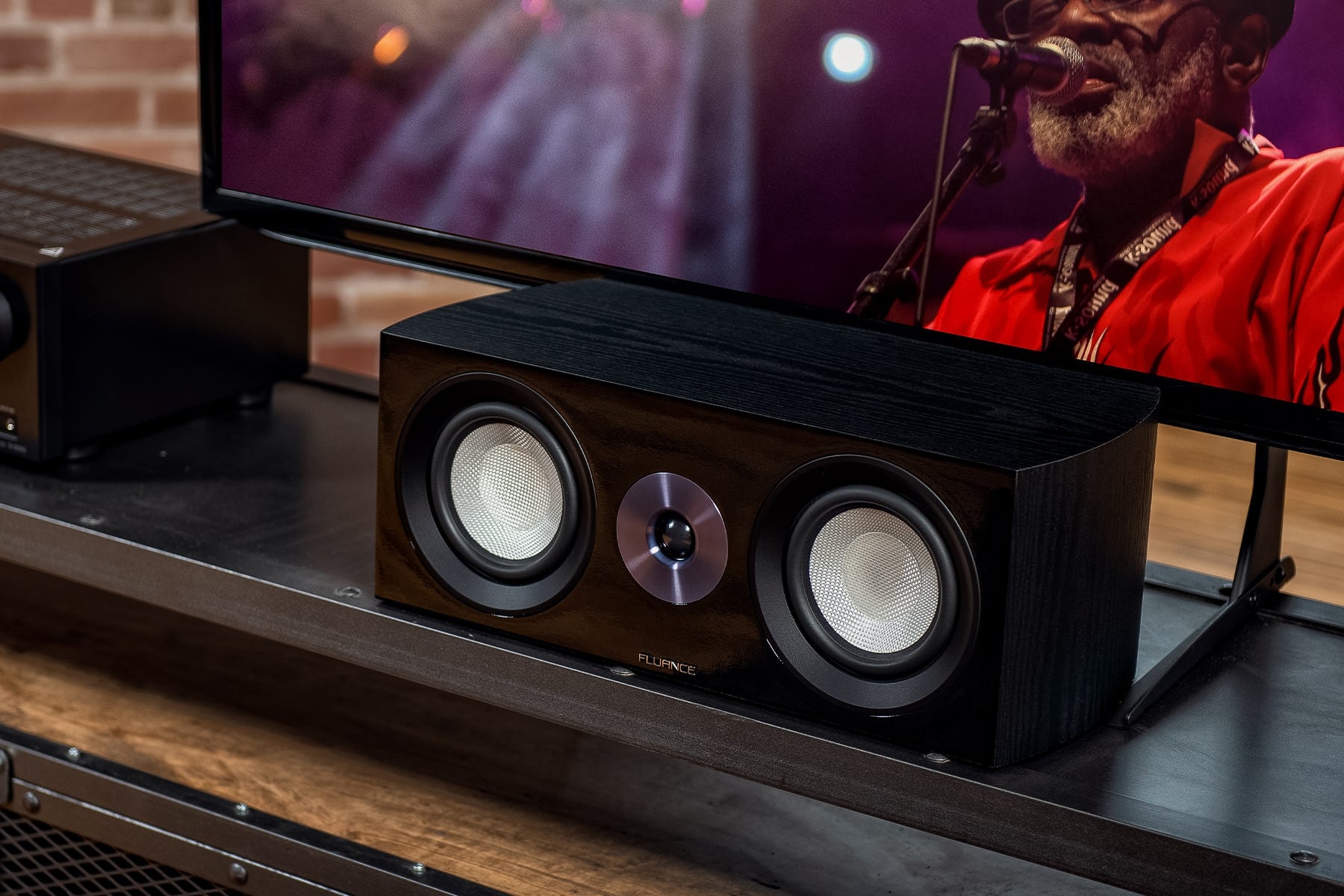 Fluance XL8C High Performance 2 Way Center Channel Speaker