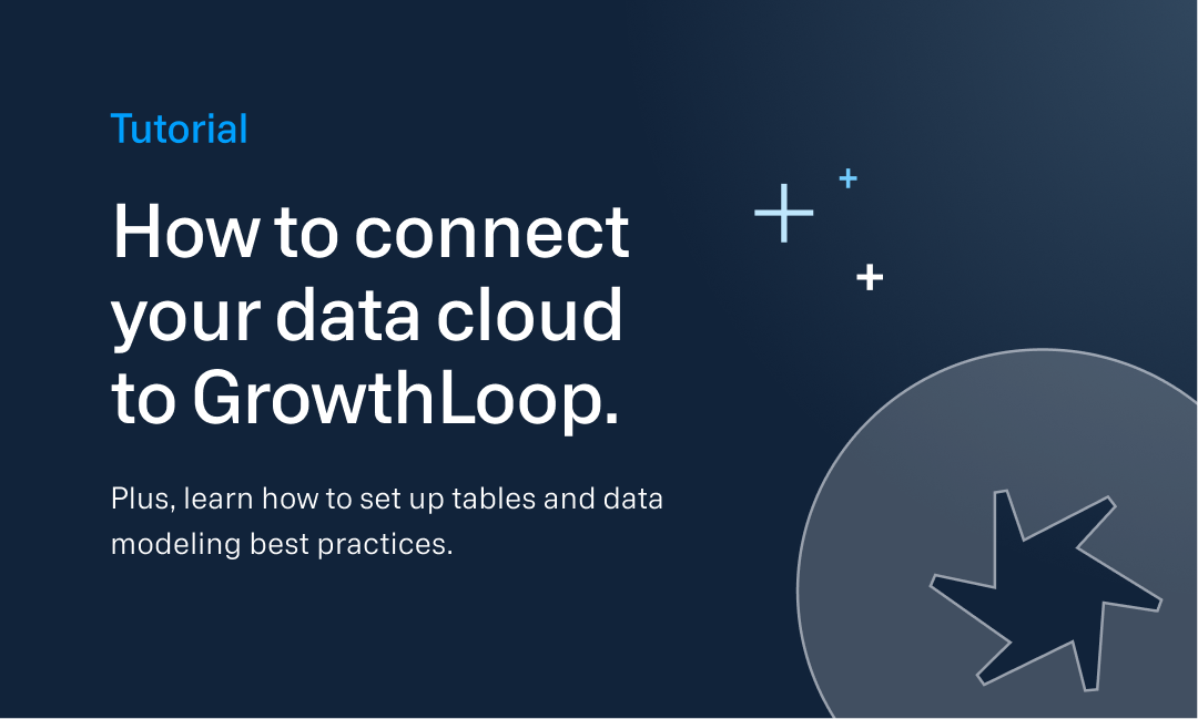 How to connect your data cloud to GrowthLoop