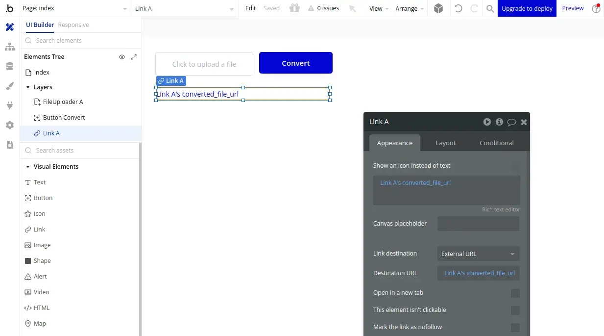 Bubble.io Document Conversion Guide