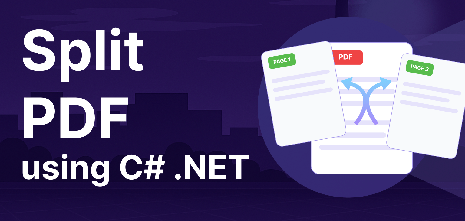 How to Split PDF in C#: Step-by-Step Guide with Working Code