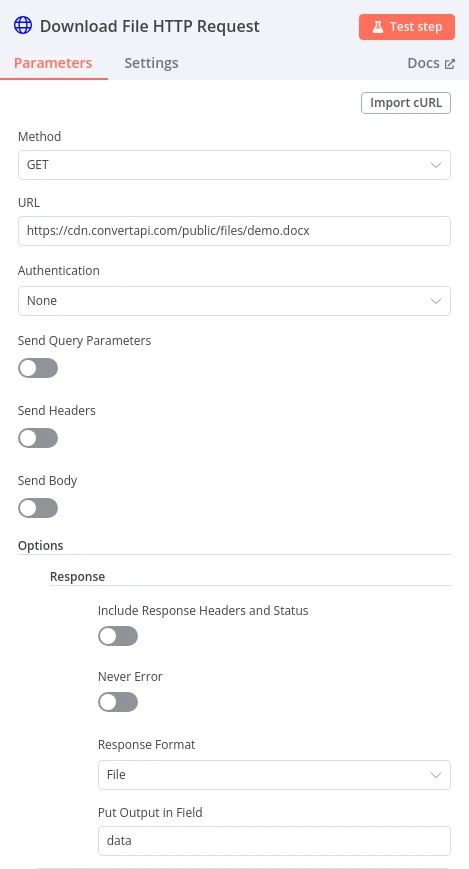 Automate File Conversions Using n8n.io