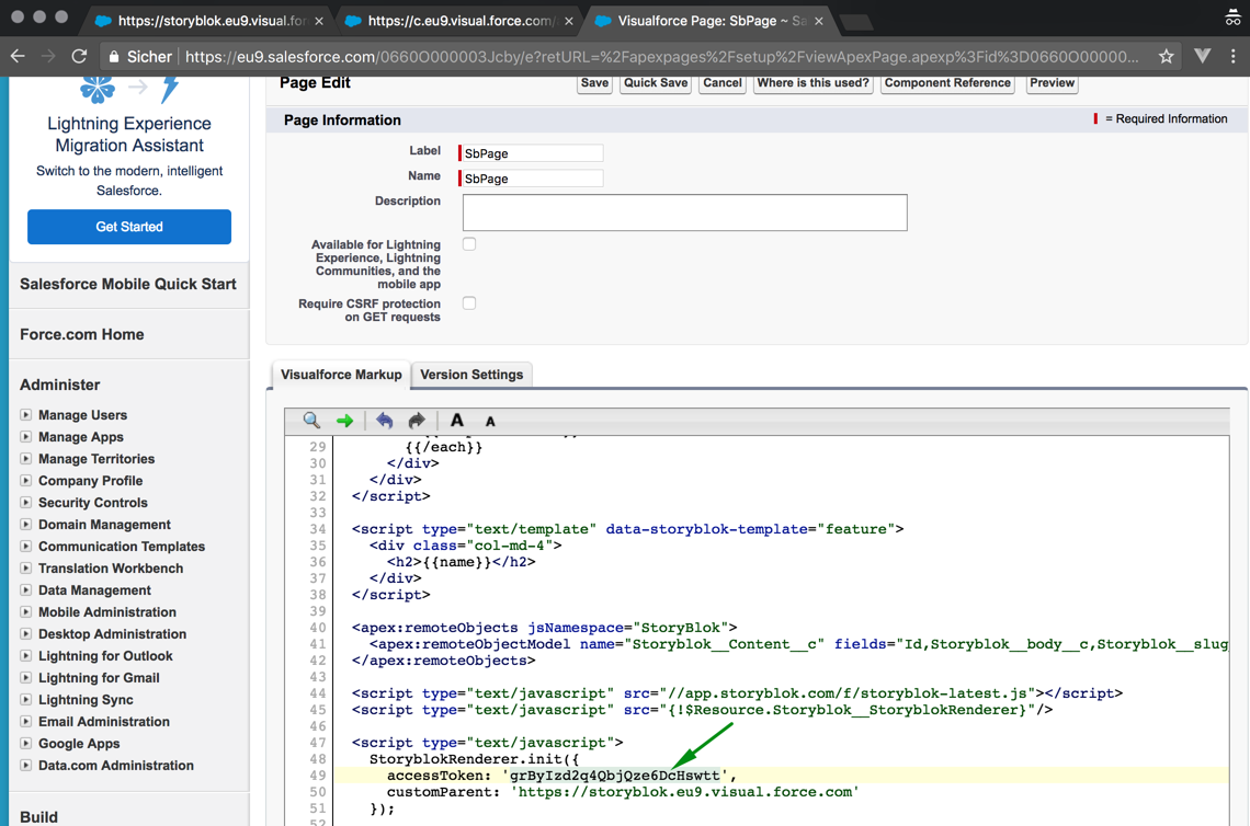 Add A Cms To Salesforce In 5 Minutes Storyblok