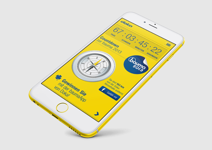 App for bauma 2013 | Netural