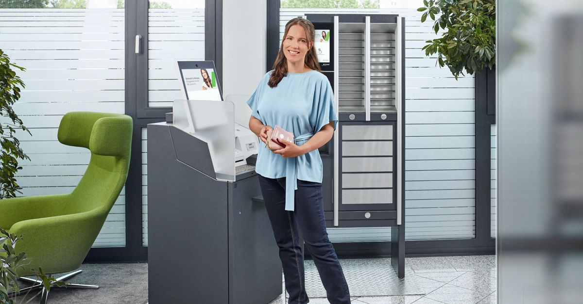 Bürgerterminal Amt-o-mat von KEBA: SB-Service-Terminal | KEBA