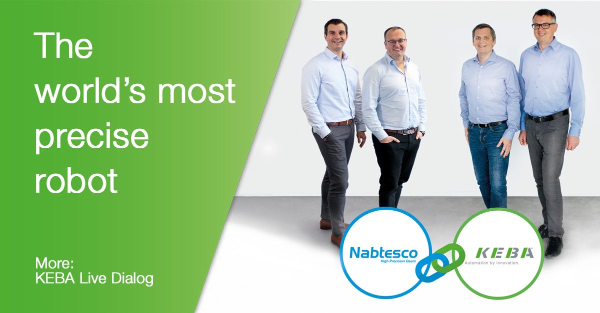 The world’s most precise robot | KEBA