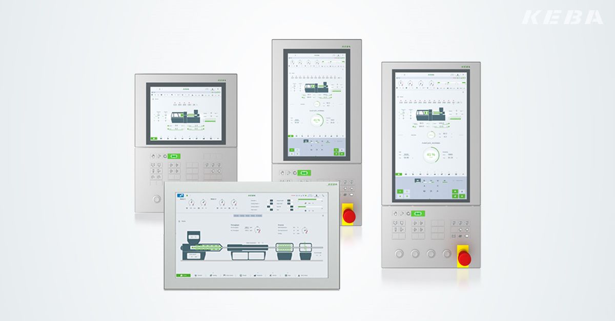 KeTop OP 500 | Multi-touch operation devices for injection molding machines | KEBA