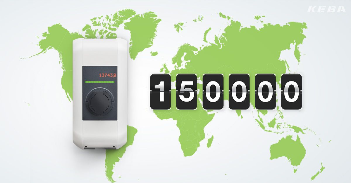 150,000 KEBA wall boxes in use worldwide | KEBA